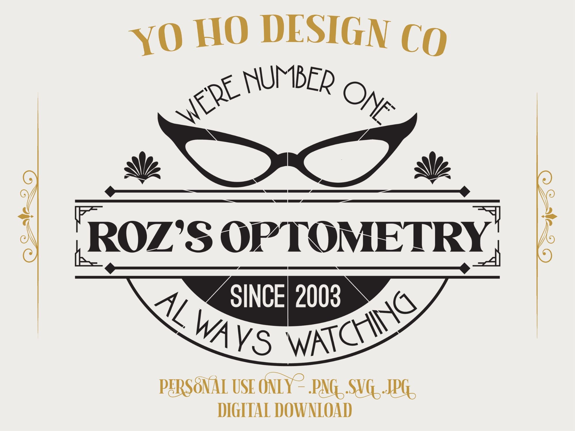 Monsters Inc Roz Optometry Design (digital Download) - Etsy