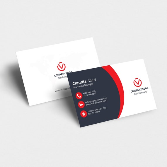 Company Business Cards Templates