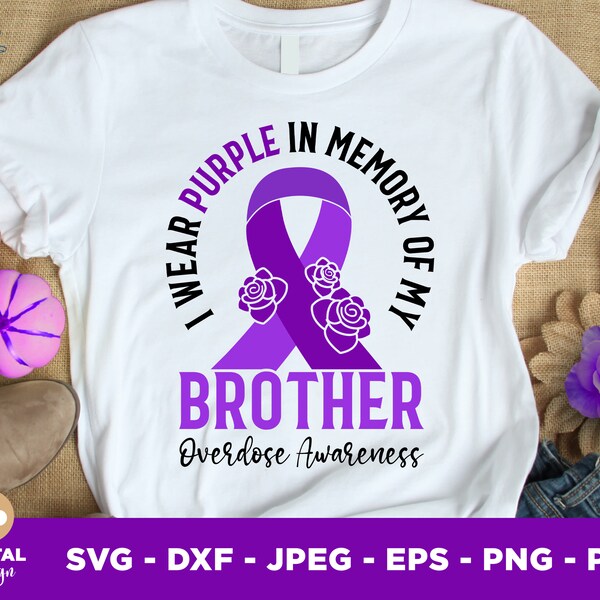 Addiction Recovery Ribbon Svg - Etsy