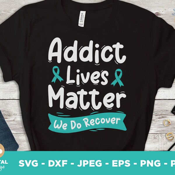 We Do Recover Svg - Etsy Canada