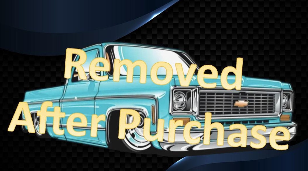 Squarebody Truck PNG/SVG/PDF File. Transparent Background for Quick ...