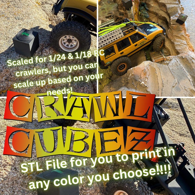 Rc Crawler 3d Print Files - Etsy