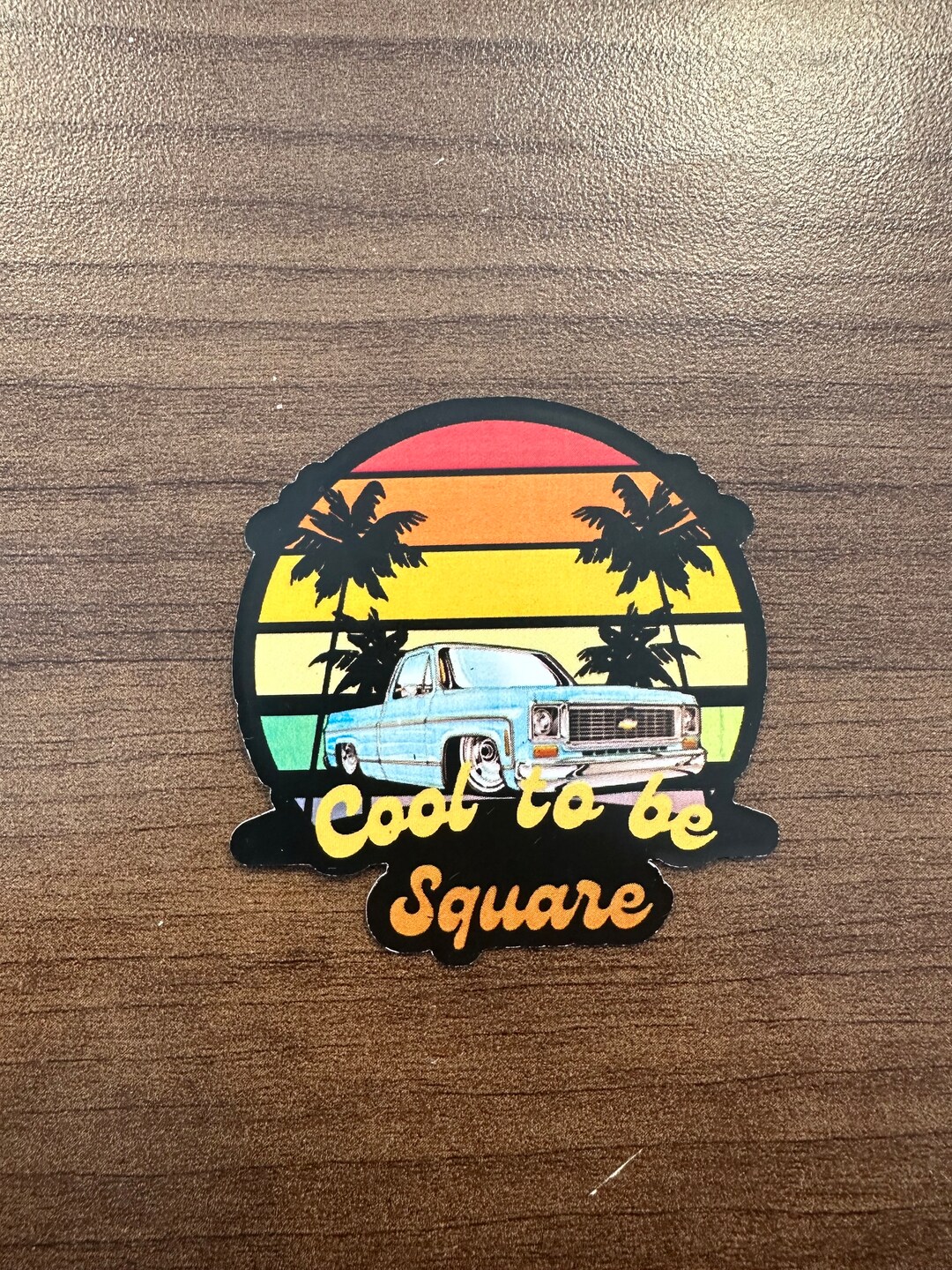 Cool to Be Square C10 Die Cut Vinyl Sticker -C10 - Autocross ...