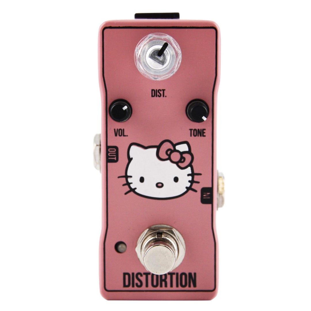 Circle of Tone Distortion Hello Kitty Series 4 Guitar or Bass Effect ...