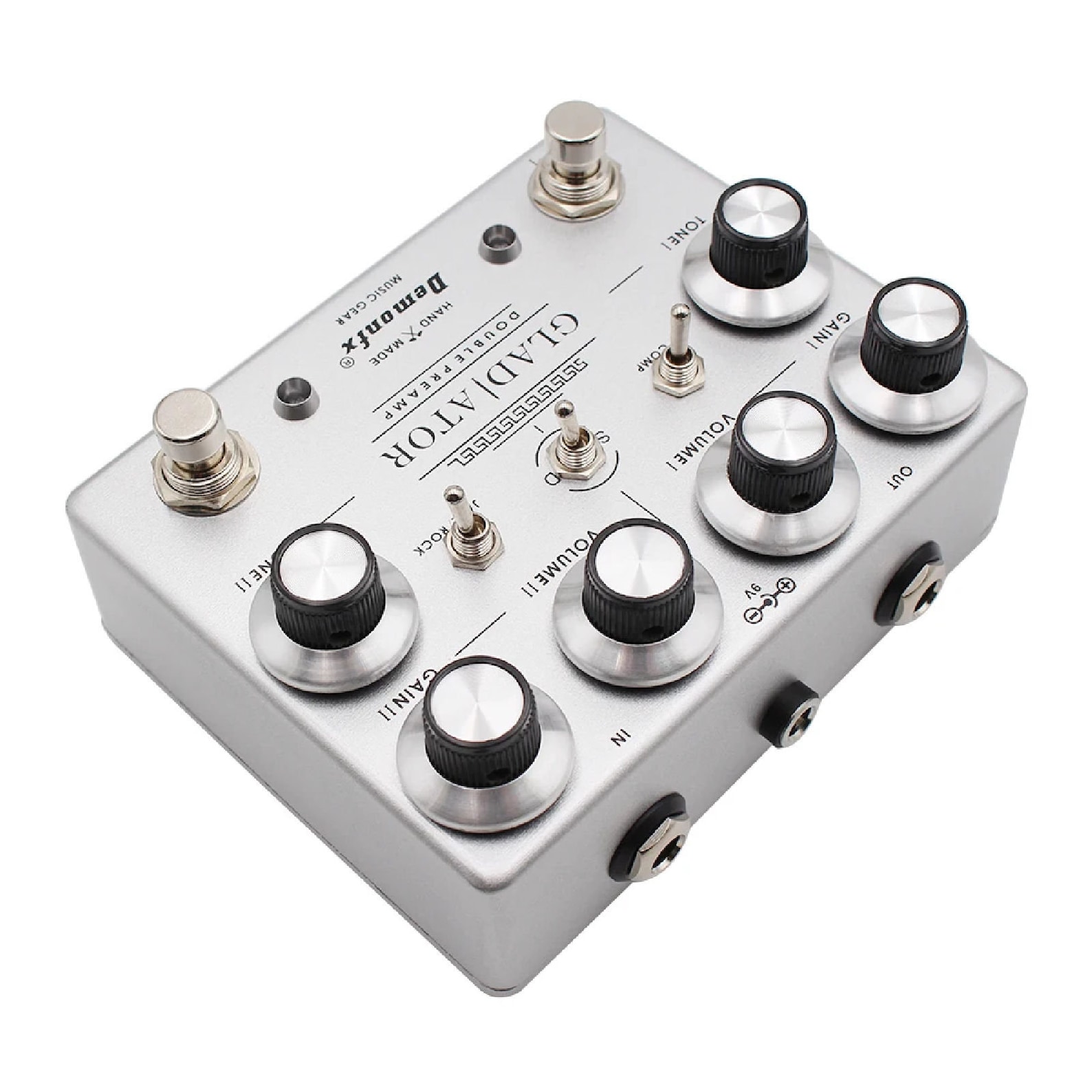 Demon FX GLADIATOR DOUBLE Pre-amp Guitar Effect Pedal - Etsy