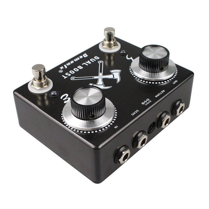 Demonfx Dual Booster With FX Loop Guitar Effect Pedal - Etsy