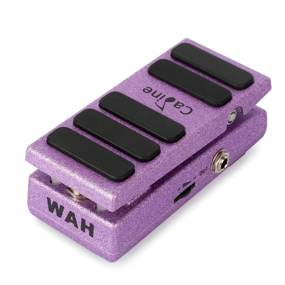 Caline CP-72 Purple Bass Guitar Wah & Volume 2 in 1 Guitar Effects Wah ...