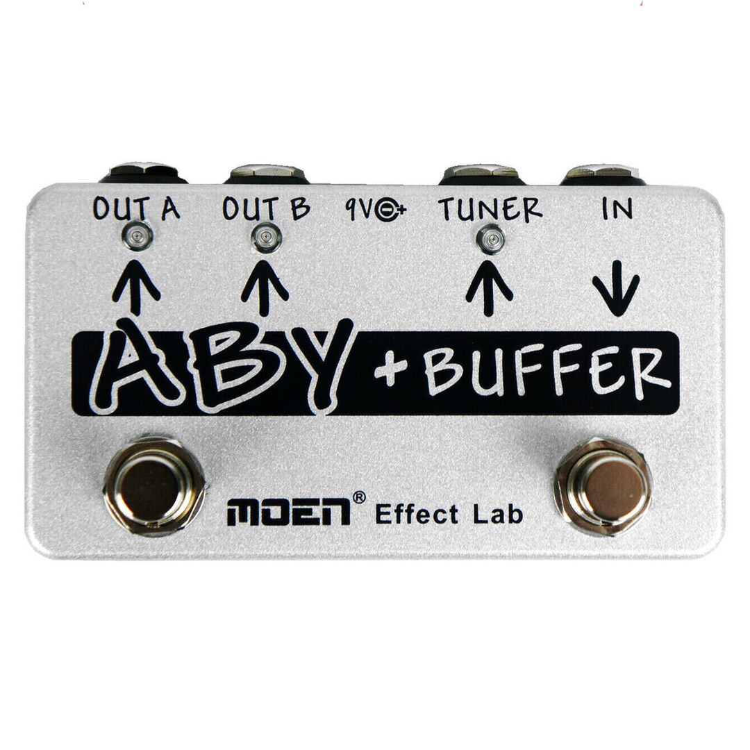 MOEN A-B-Y Box + Buffer With Tuner Out Option Guitar Effect Pedal - Etsy