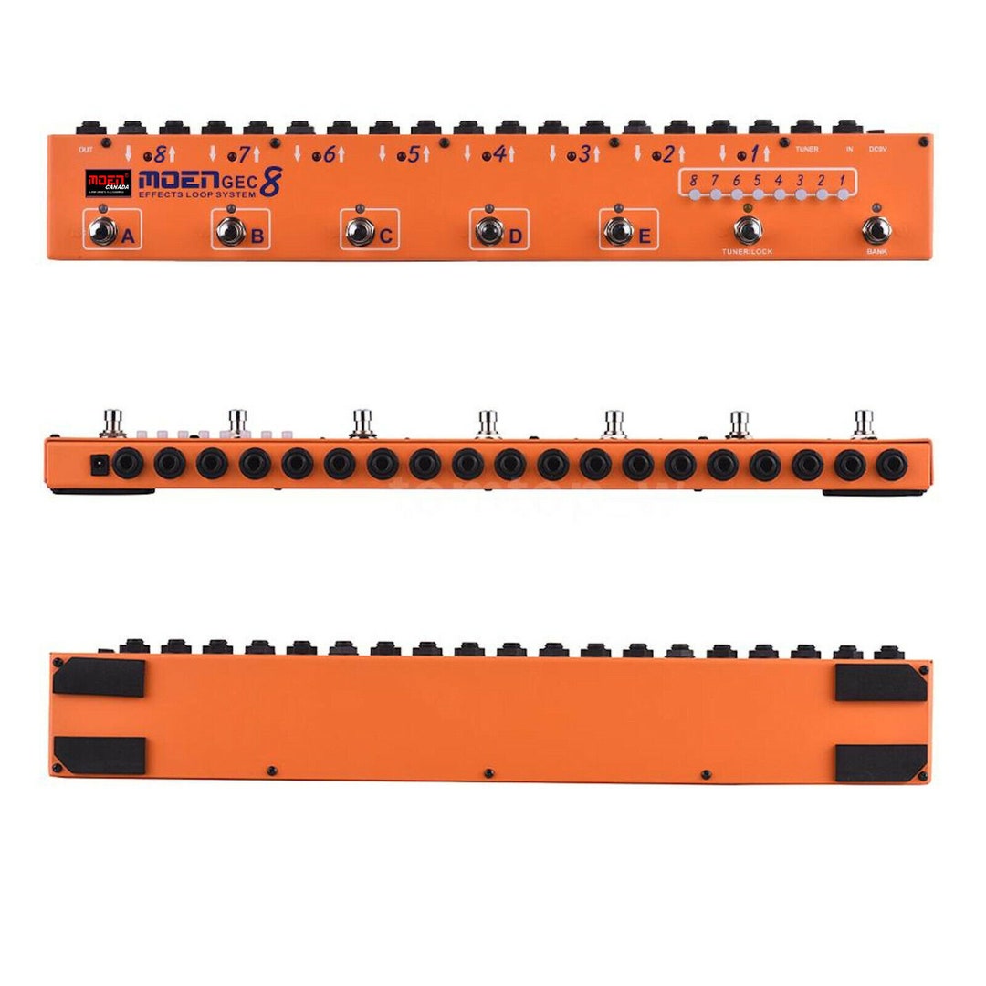 Moen-canada GEC8 Orange Effect-pedal-commander-effects-loop-system-8 ...