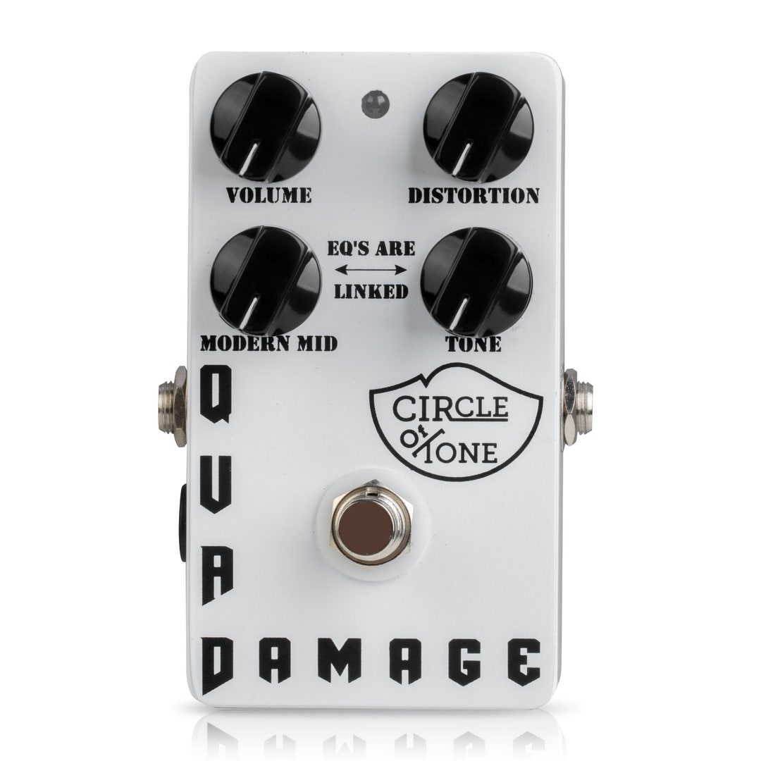 Circle of Tone Quad Damage Crunch to Full Out Distortion Guitar Effect ...