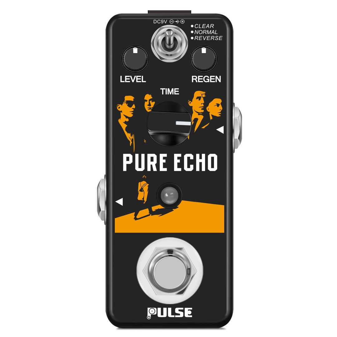 Pulse Technology Pure Echo PT-83 Mini Guitar Delay Effect Pedal - Etsy
