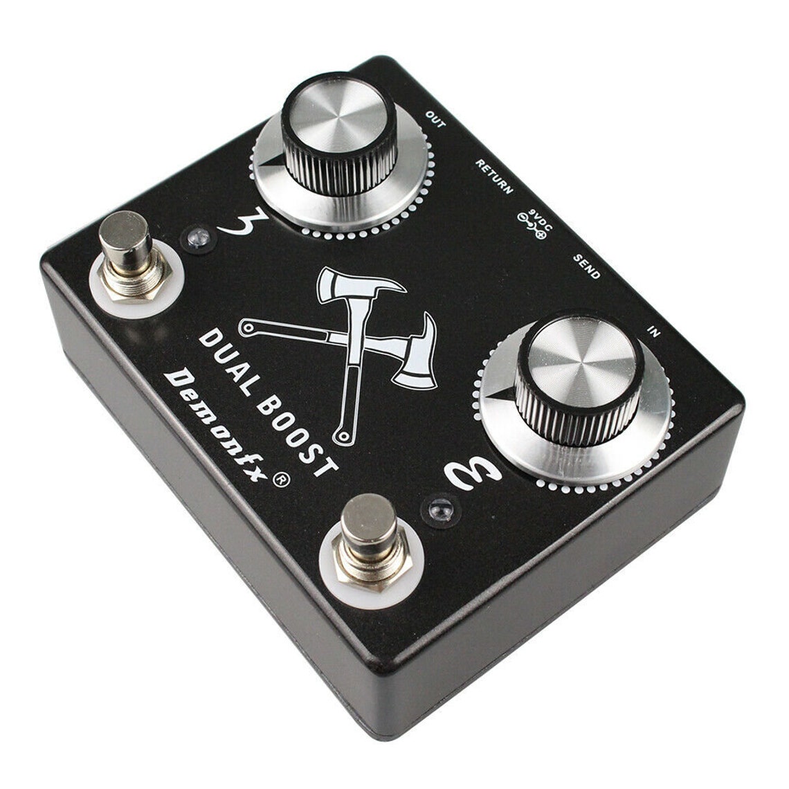 Demonfx Dual Booster With FX Loop Guitar Effect Pedal - Etsy