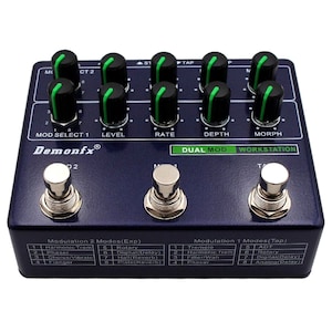 Demonfx DUAL MOD WORKSTATION Guitar Effect Pedal Numerous Options - Etsy