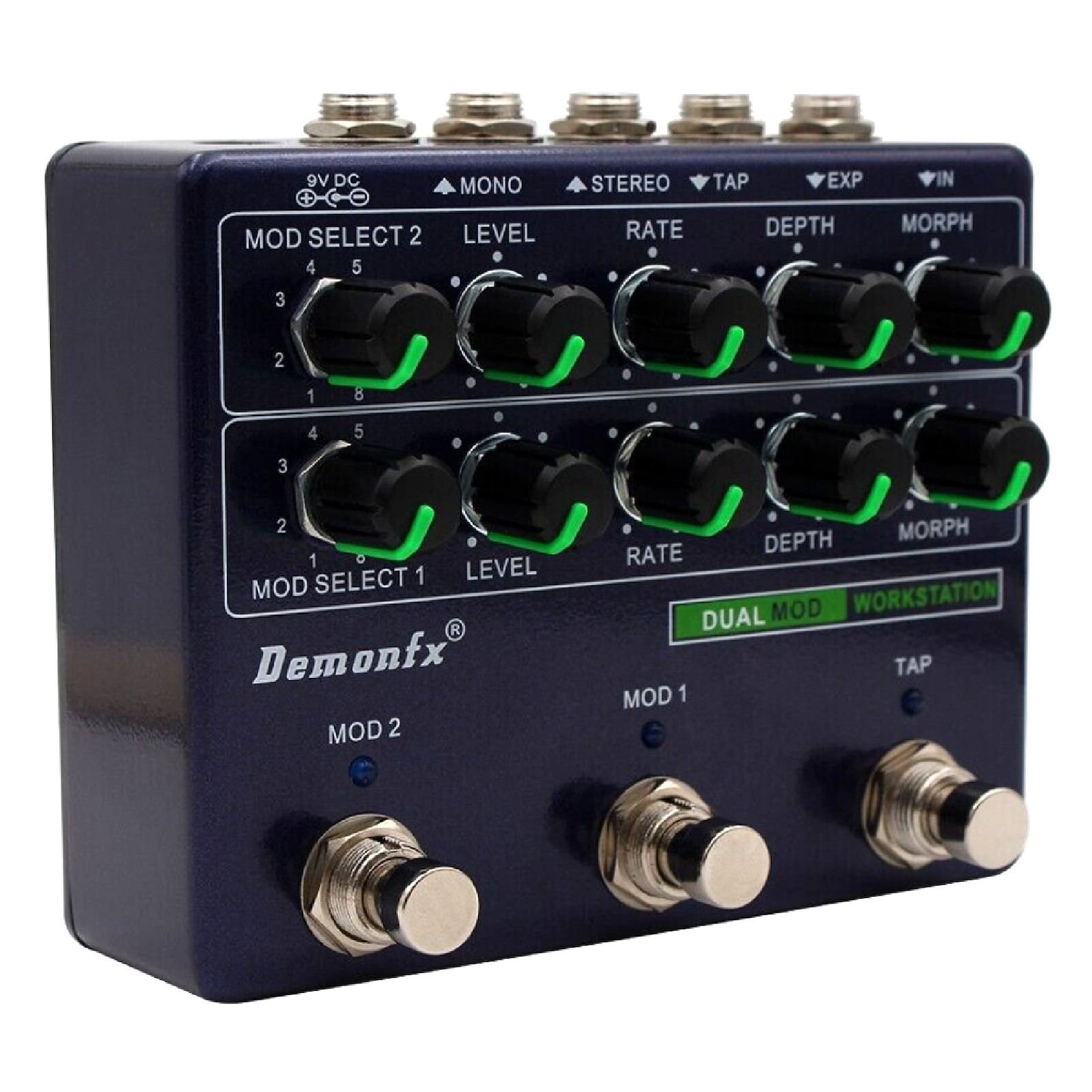 Demonfx DUAL MOD WORKSTATION Guitar Effect Pedal Numerous Options - Etsy