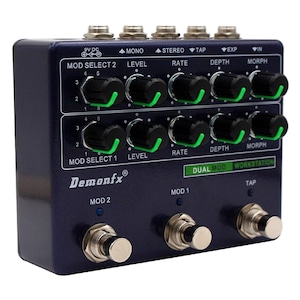 Demonfx DUAL MOD WORKSTATION Guitar Effect Pedal Numerous Options - Etsy