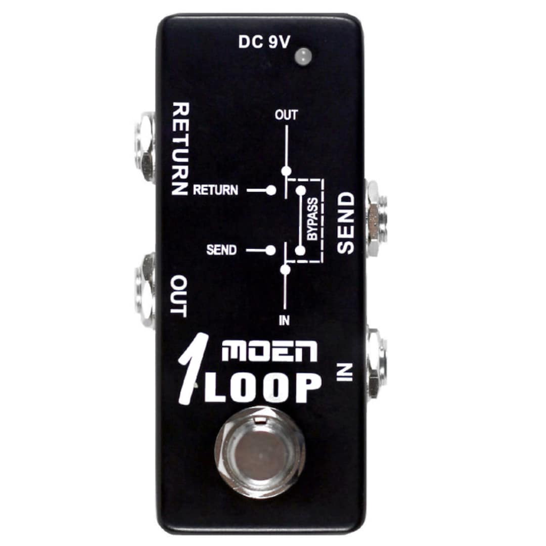 MOEN 1 Loop NLP1 Mini Guitar Single Loop Routing Pedal - Routing ...