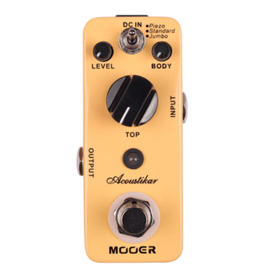 Mooer Acoustikar Acoustic Guitar Simulator Micro Guitar Effect Pedal - Etsy