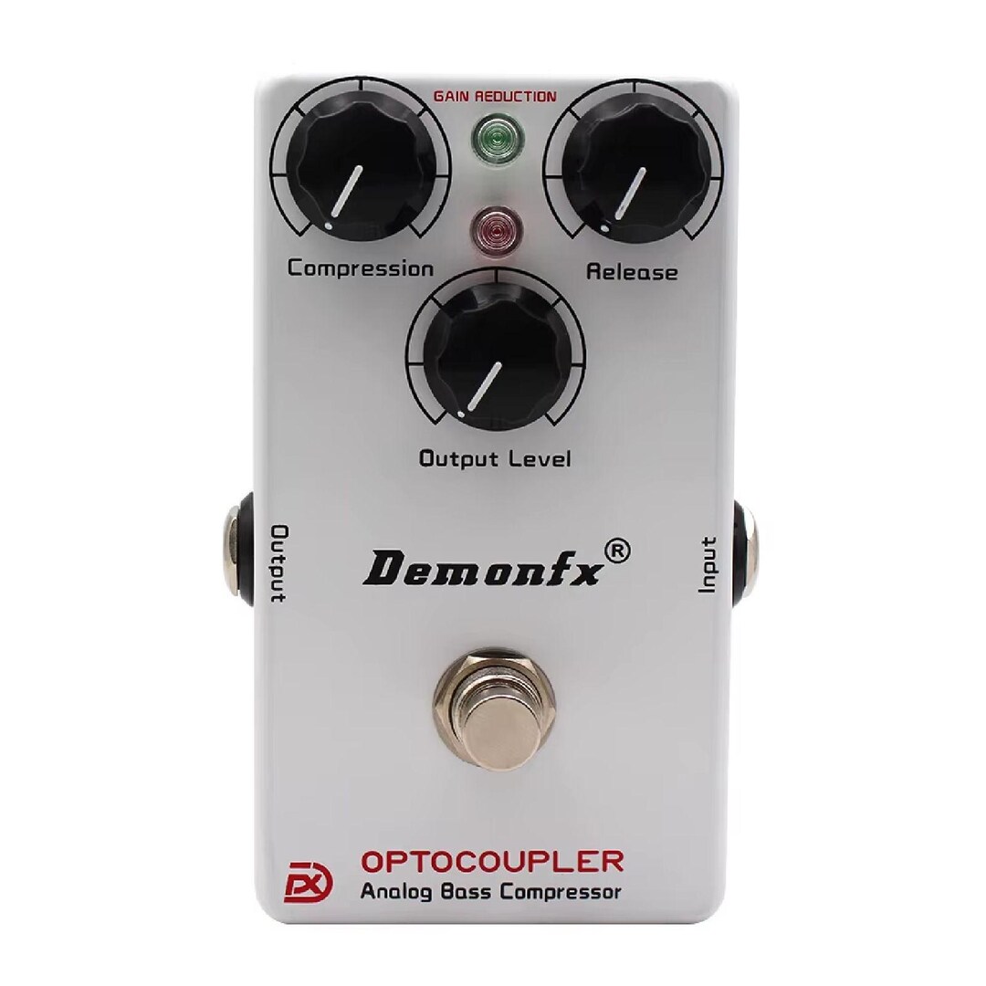 Demonfx OPTOCOUPLER COMPRESSOR Bass Effect Pedal Based on Opto Comp - Etsy