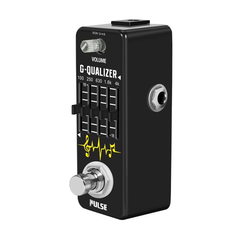 Pulse Technology G-qualizer PT-17A Mini Guitar 5-band Graphic Equalizer ...