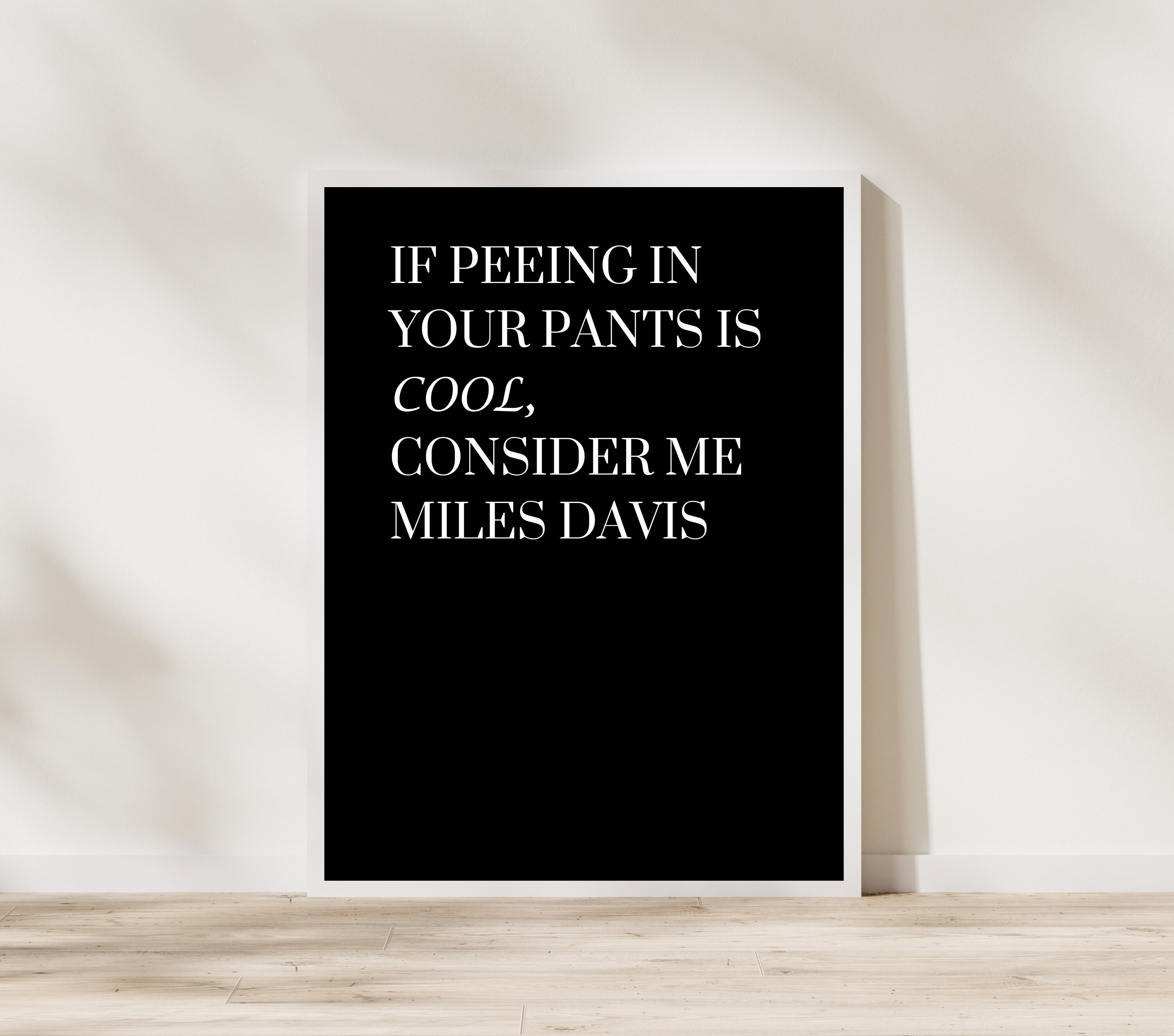 14 Themes of Billy Madison Movie Poster Miles Davis Quote Adam Sandler ...