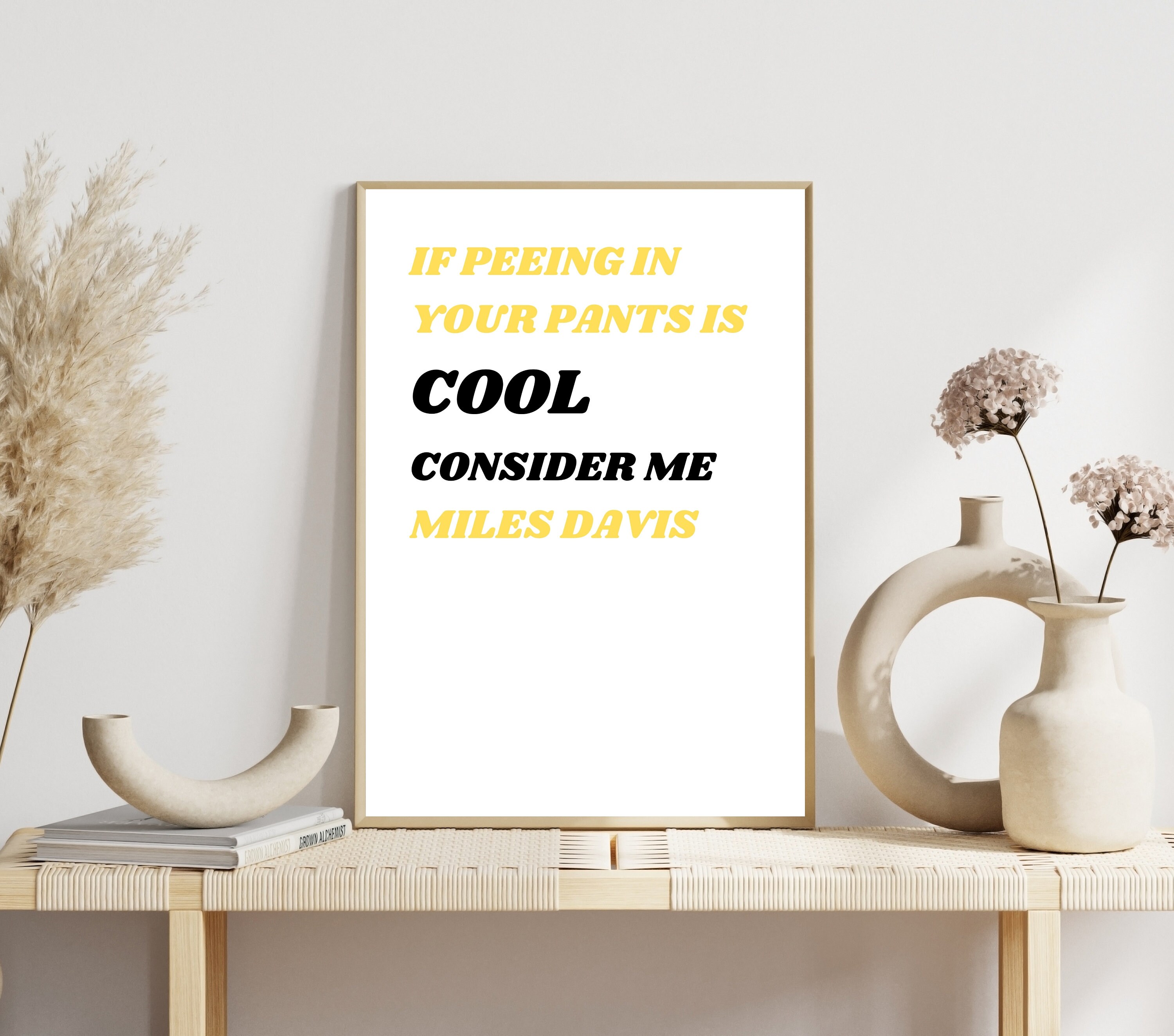 14 Themes of Billy Madison Movie Poster Miles Davis Quote Adam Sandler ...