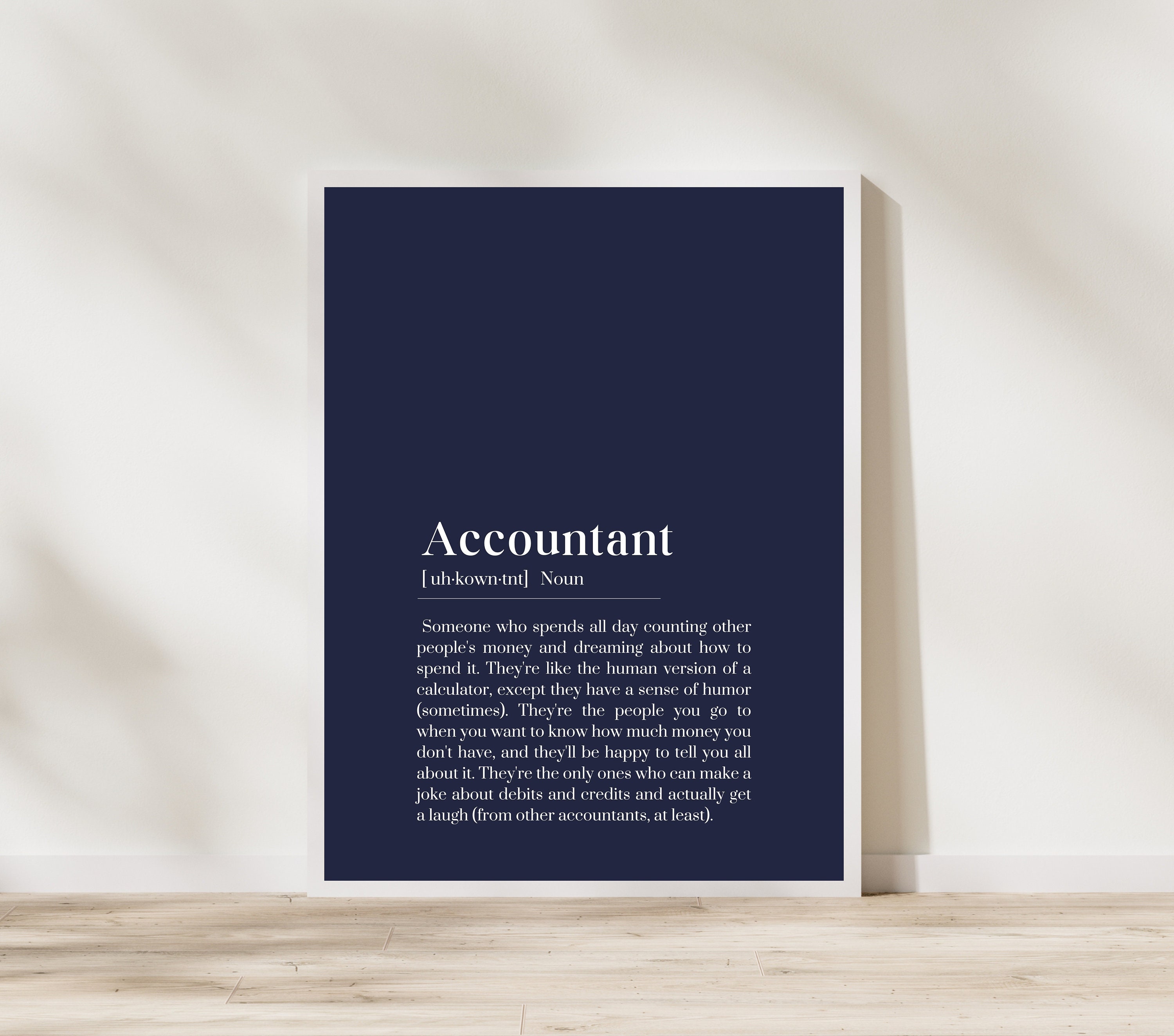Accountant Definition, Funny Definition for Your Friend or Co-worker ...