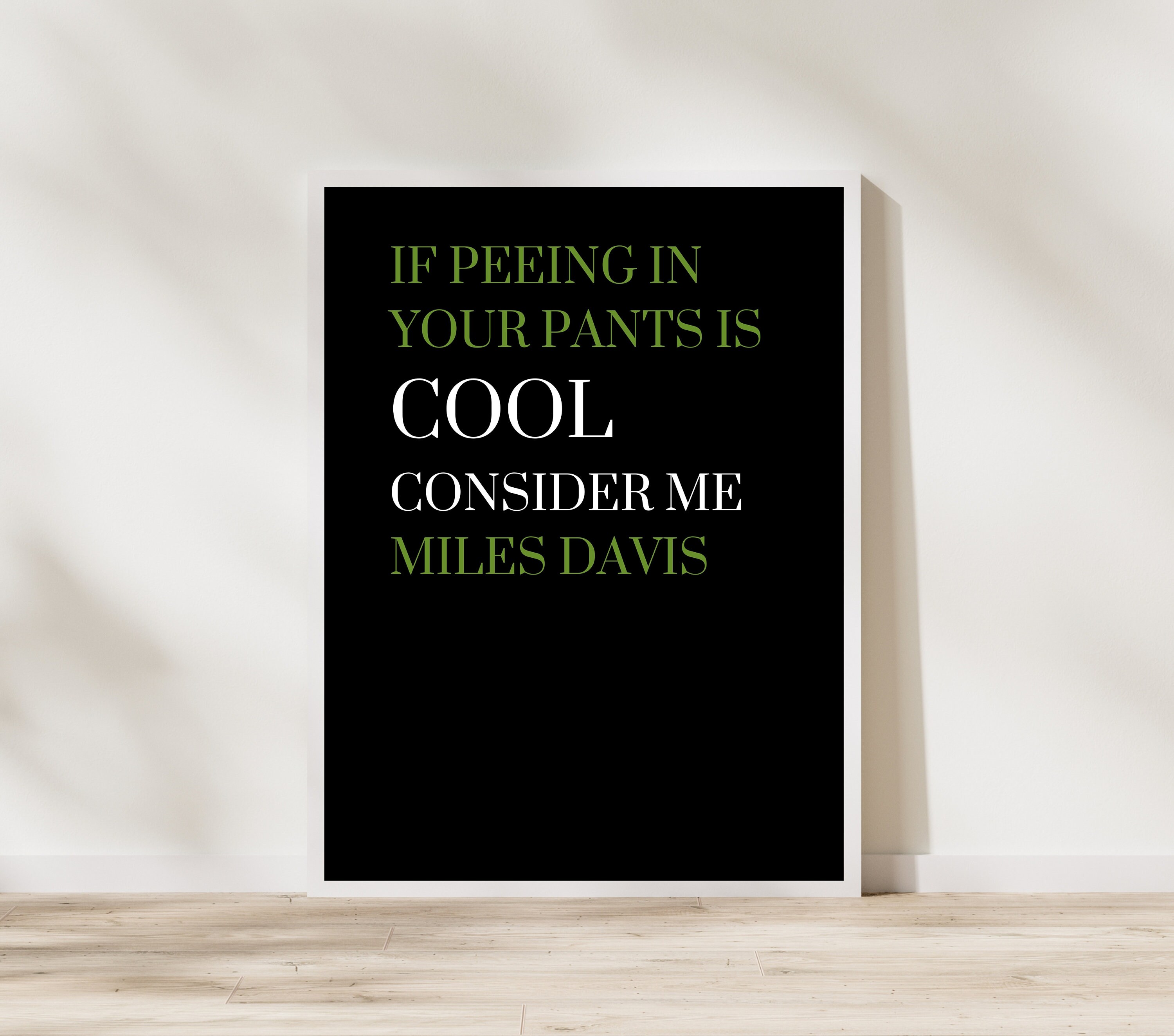 14 Themes of Billy Madison Movie Poster Miles Davis Quote Adam Sandler ...