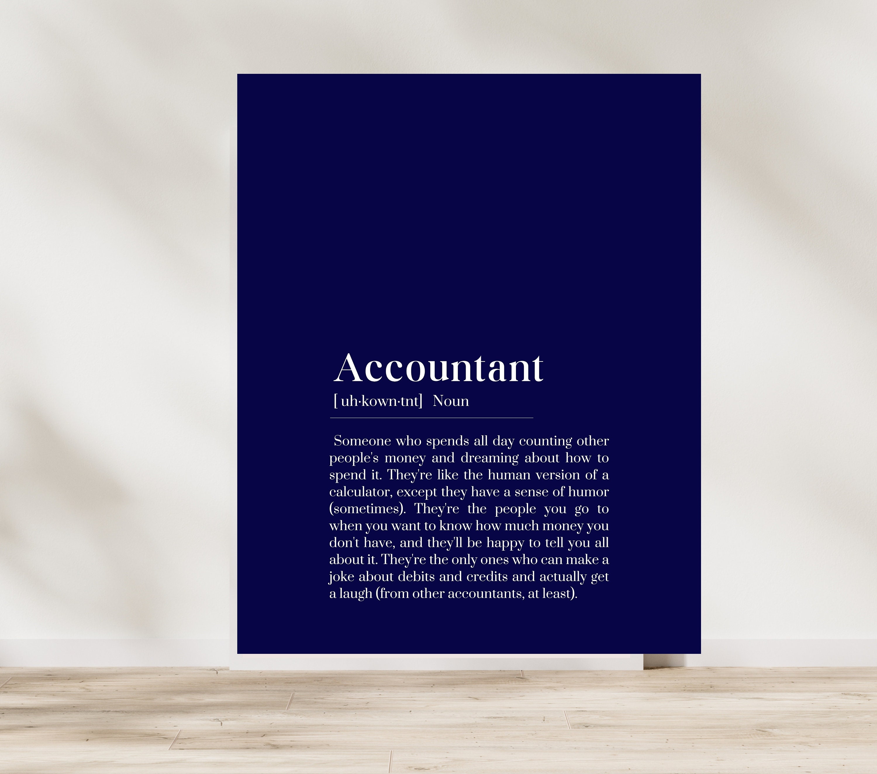Accountant Definition, Funny Definition for Your Friend or Co-worker ...