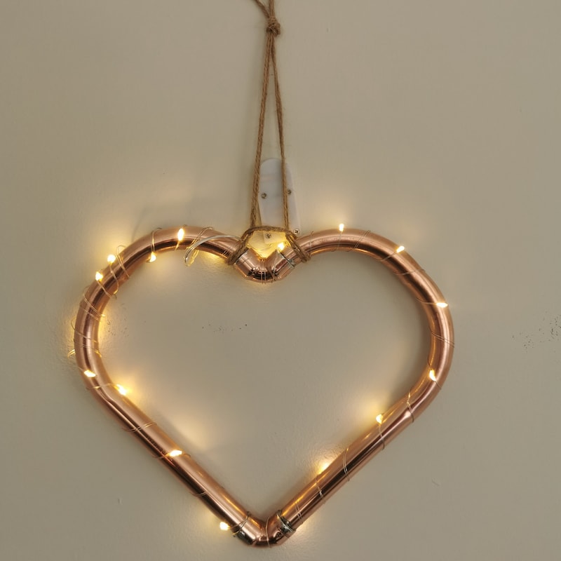 Copper Pipe Art - Etsy UK