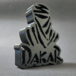 Dakar Logo Stand Decor Art Decor Home Perfect Gift for Motorsport ...