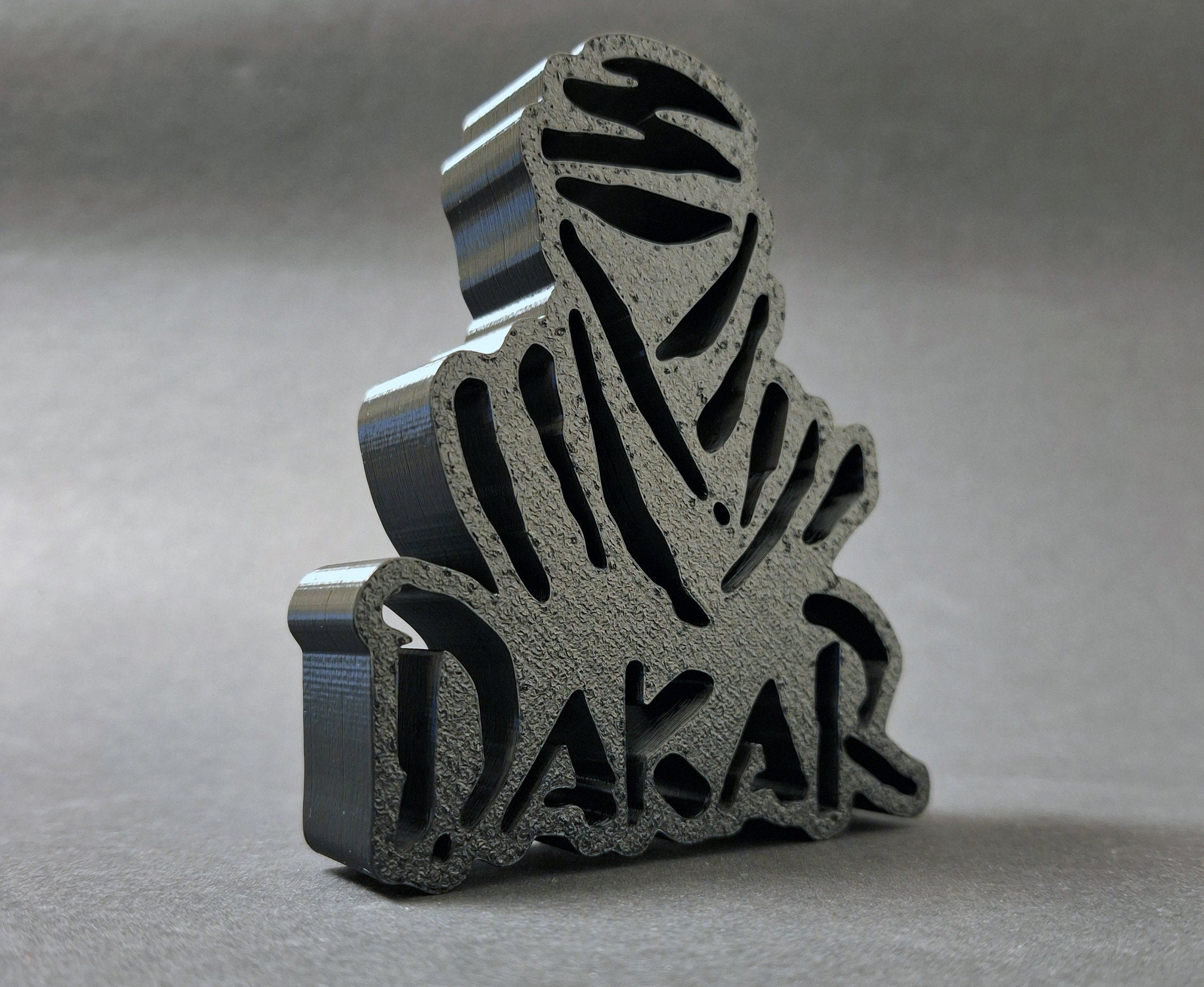 Dakar Logo Stand Decor Art Decor Home Perfect Gift for Motorsport ...