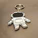 3D Printed Spaceman Keychain Astronaut Figurine Space Exploration Gift ...