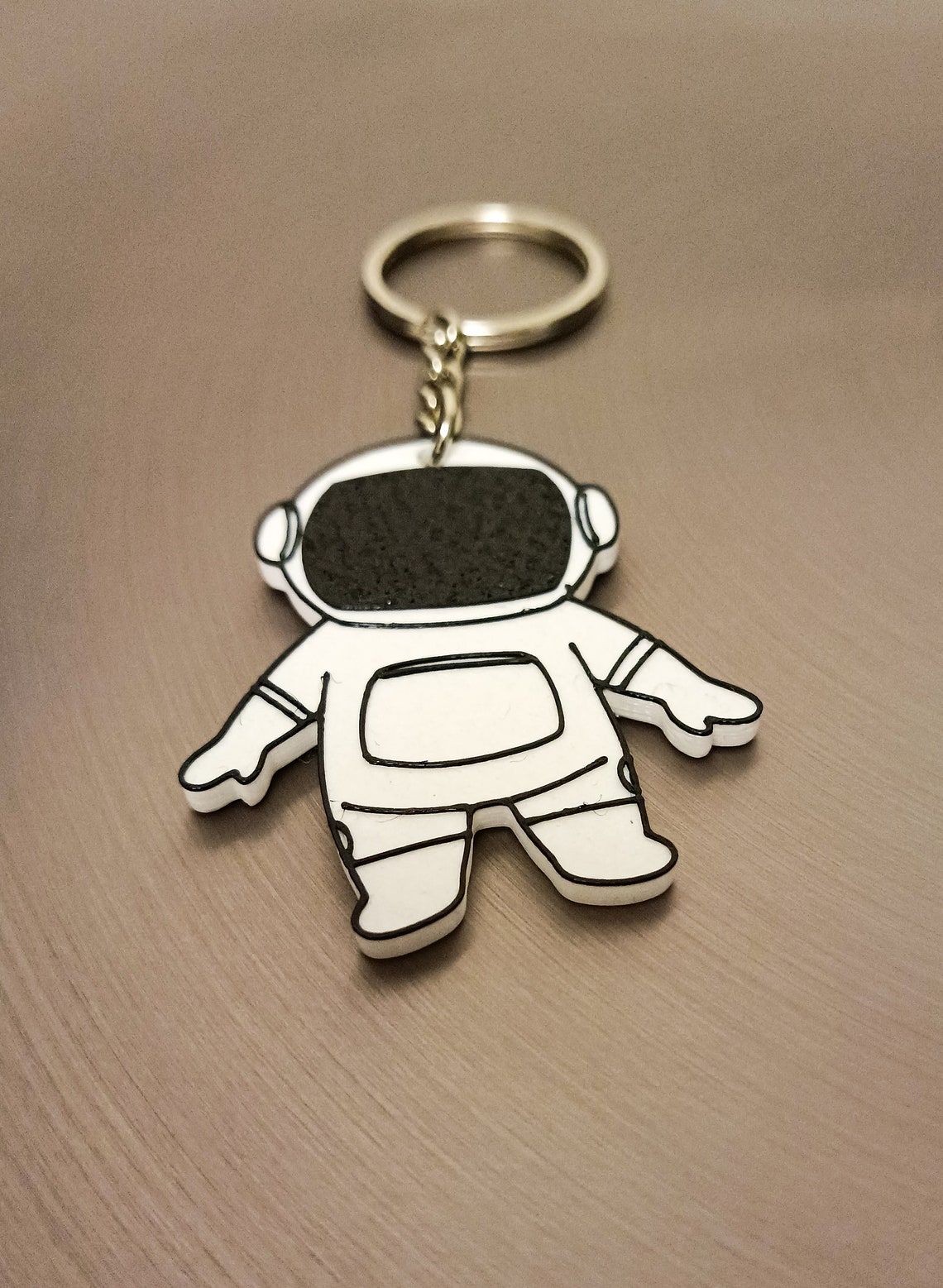 3D Printed Spaceman Keychain - Astronaut Figurine - Space Exploration ...