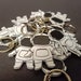 3D Printed Spaceman Keychain - Astronaut Figurine - Space Exploration ...