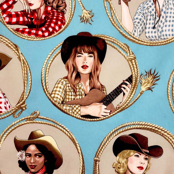 Country Girl Fabric - Etsy