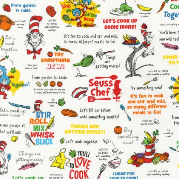 Cooking Fabric - Etsy