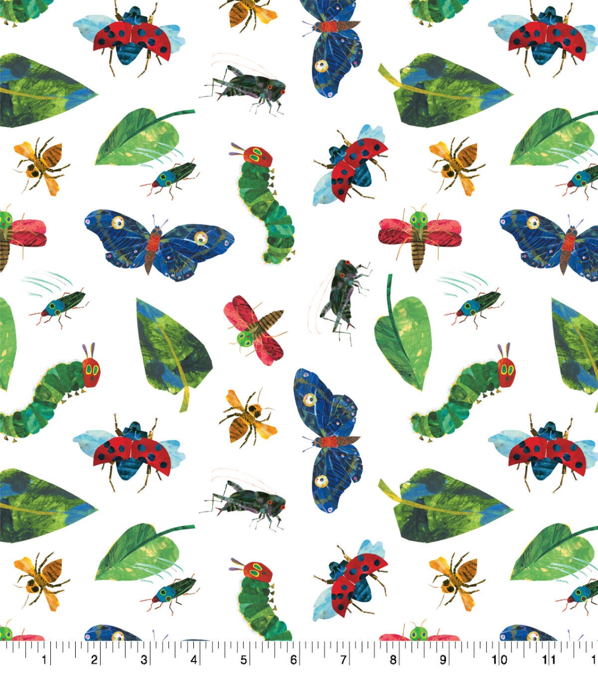 The Very Hungry Caterpillar Butterfly Moth Dragonfly Ladybugs Eric ...
