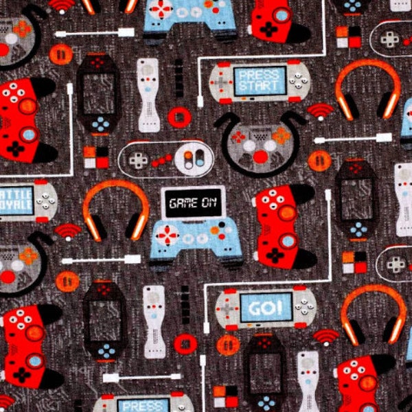 Video Game Fabric - Etsy