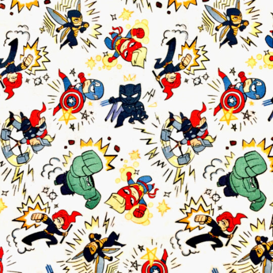 Marvel Avenger Doodle Super Heroes Endgame Super süßer - Etsy.de