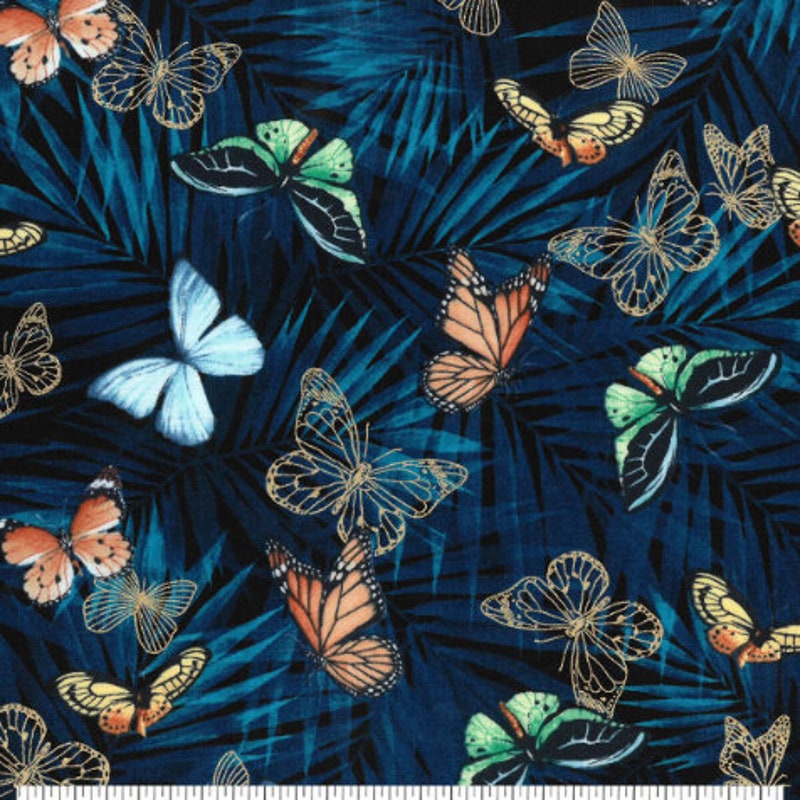 Butterflies Fabric - Etsy