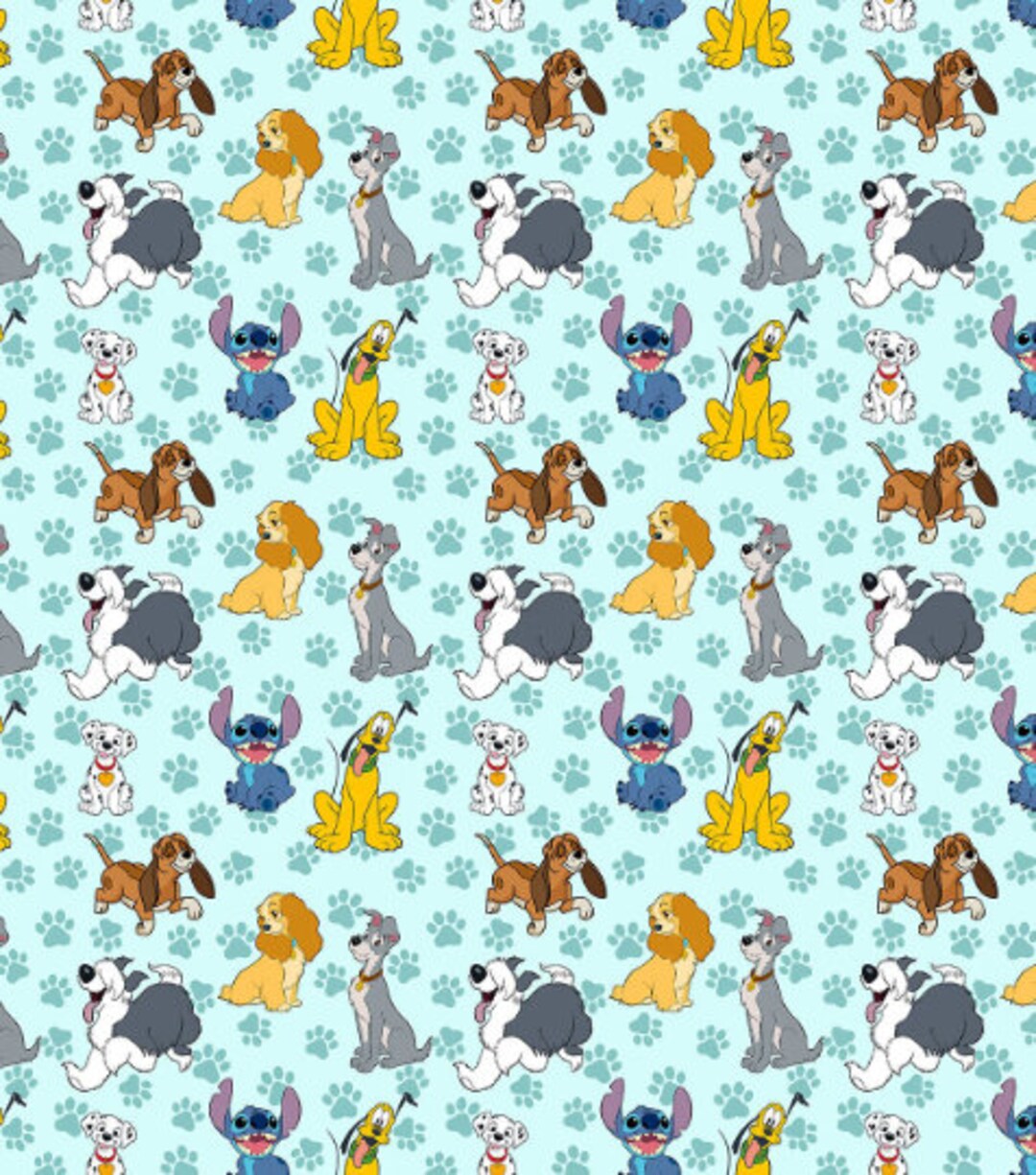 Disney Dogs Dottie Bruno Pluto Lady and the Tramp Butch the Bulldog ...