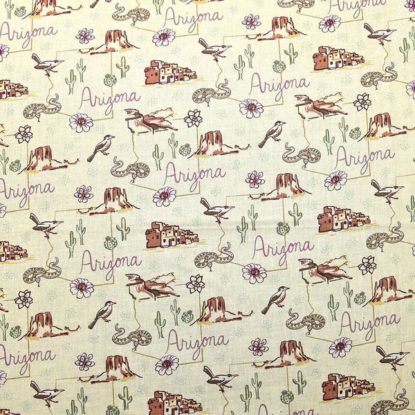 Arizona Cotton Fabric by the Yard - Etsy