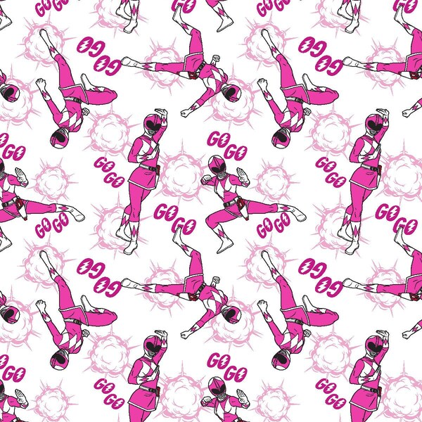 Pink Power Ranger - Etsy