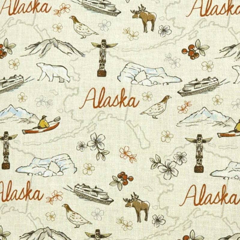 Alaska Fabric - Etsy