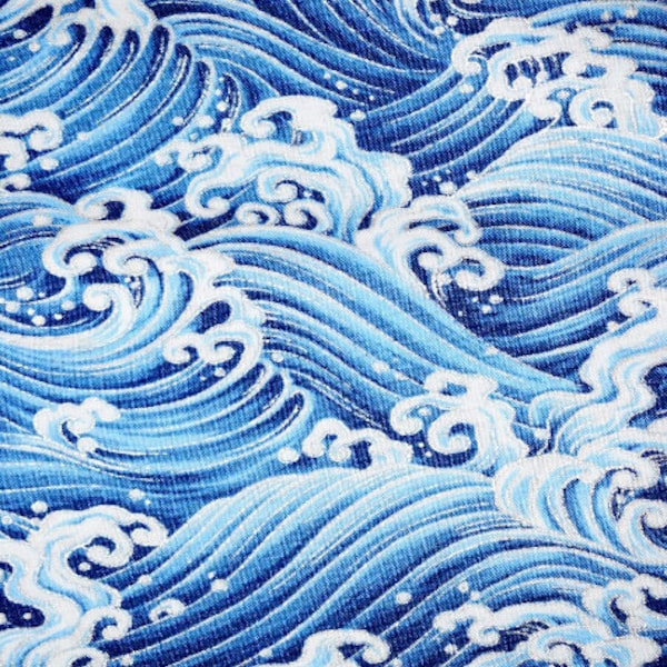 Waves Fabric - Etsy