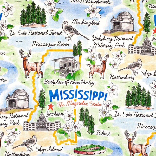 Mississippi Cotton - Etsy