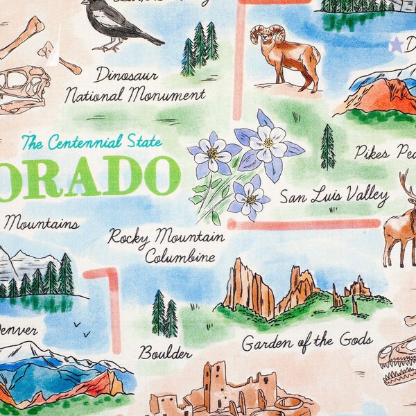 Colorado Fabric - Etsy