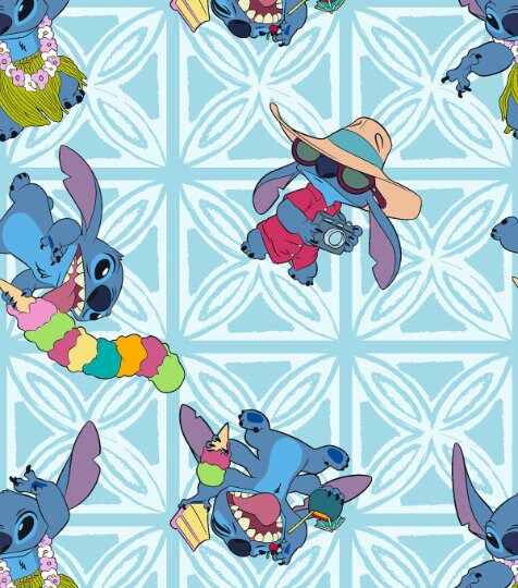 Disney Lilo & Stitch Hawaii Vacation Ice Cream Hula Dance 100% - Etsy