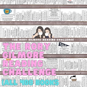 THE RORY GILMORE Reading Challenge (all 408 Books From S1 -7 & A Year ...