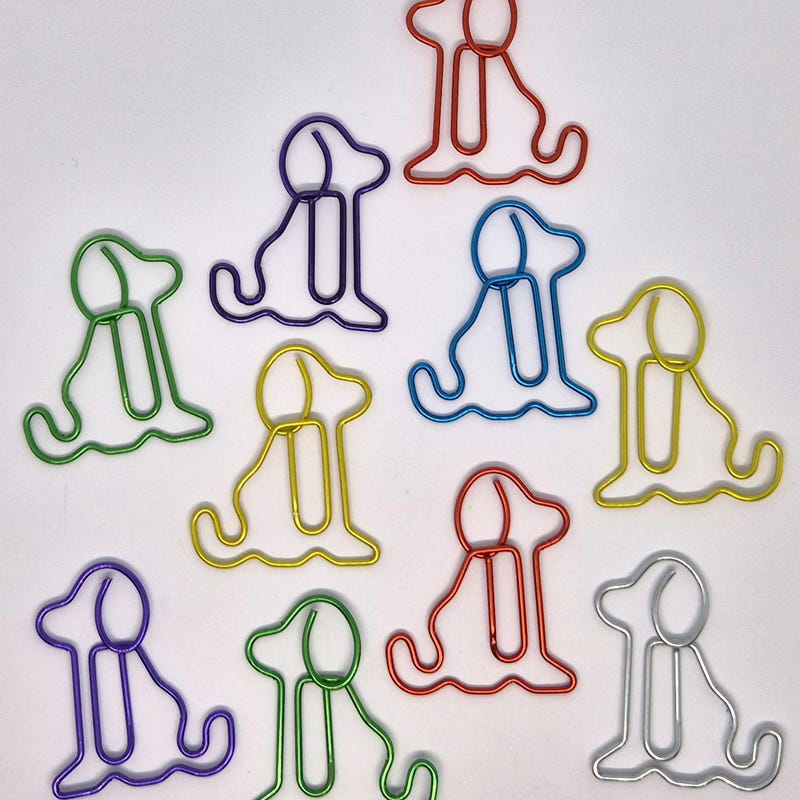 Shaped Paper Clips - Etsy